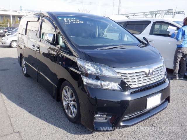 2010/12 TOYOTA VELLFIRE 2.4Z PLATINUM SELECTION 2 TYPE GOLD 172000 ...