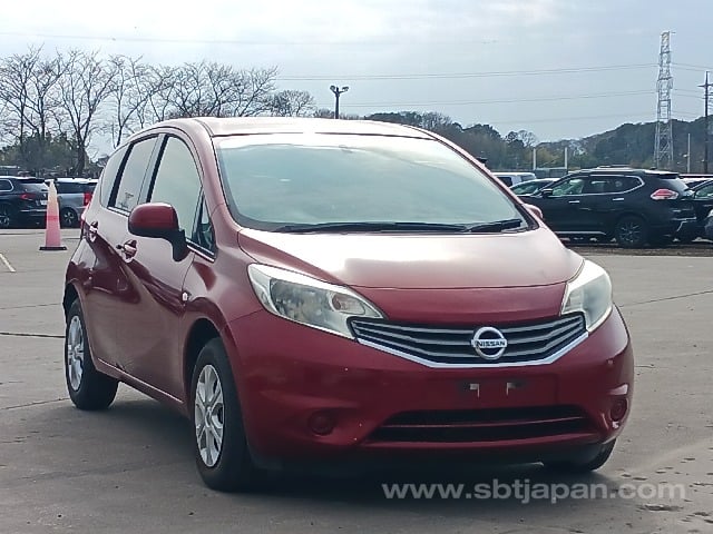 2013/2 NISSAN NOTE X DIG-S 57000 | SBT Japan | Stock Id:AB9978