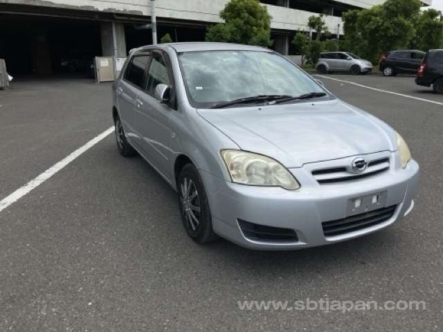 Import used TOYOTA COROLLA RUNX 2006 for sale - SBT Global Car exporters