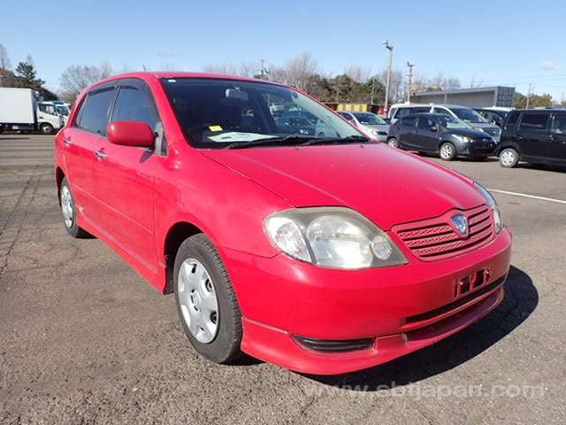 Import used TOYOTA ALLEX 2002 for sale - SBT Global Car exporters