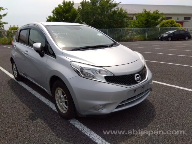 Import used NISSAN NOTE 2015 for sale - SBT Global Car exporters