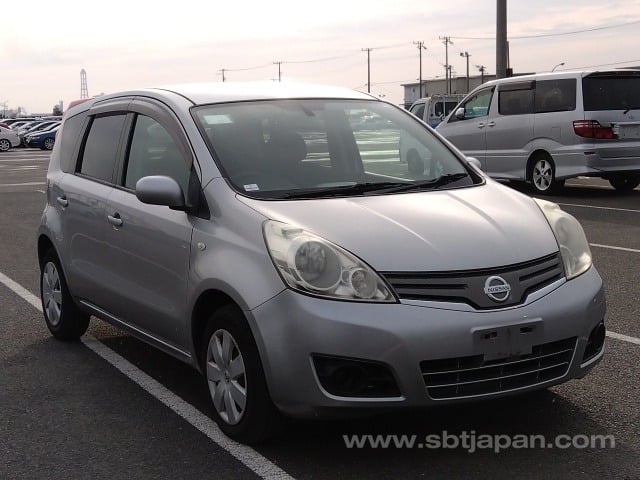 Import used NISSAN NOTE 2010 for sale - SBT Global Car exporters