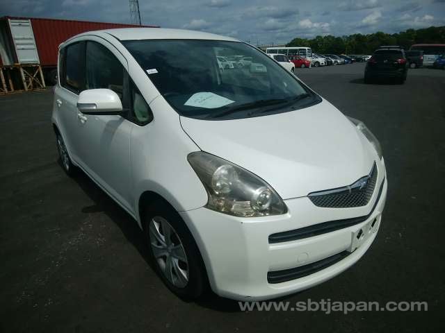 Import used TOYOTA RACTIS 2008 for sale - SBT Global Car exporters