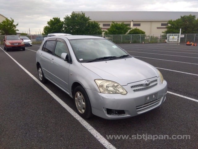 Import used TOYOTA ALLEX 2005 for sale - SBT Global Car exporters