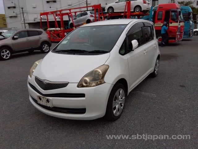 Import used TOYOTA RACTIS 2009 for sale - SBT Global Car exporters