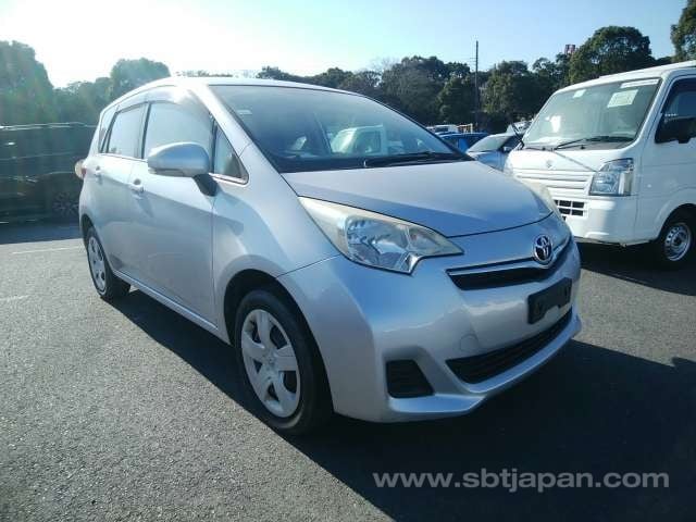 Import used TOYOTA RACTIS 2011 for sale - SBT Global Car exporters