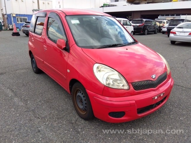 Import used TOYOTA FUNCARGO 2003 for sale - SBT Global Car exporters