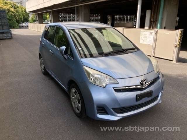 Import used TOYOTA RACTIS 2012 for sale - SBT Global Car exporters