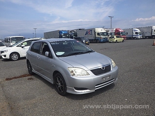 Import used TOYOTA COROLLA RUNX 2004 for sale - SBT Global Car exporters