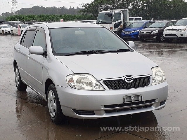 Import used TOYOTA COROLLA RUNX 2001 for sale - SBT Global Car exporters
