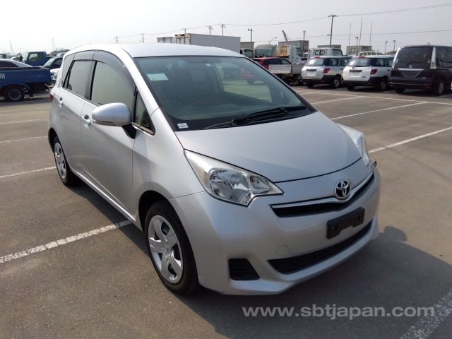Import used TOYOTA RACTIS 2012 for sale - SBT Global Car exporters