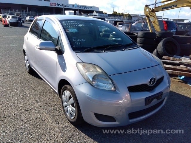 Import used TOYOTA VITZ 2010 for sale - SBT Global Car exporters