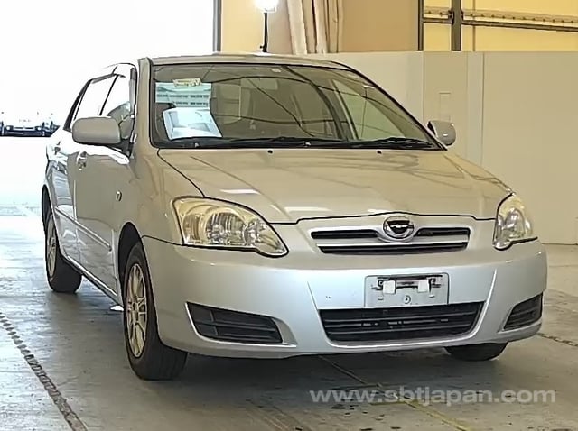 Import used TOYOTA COROLLA RUNX 2006 for sale - SBT Global Car exporters