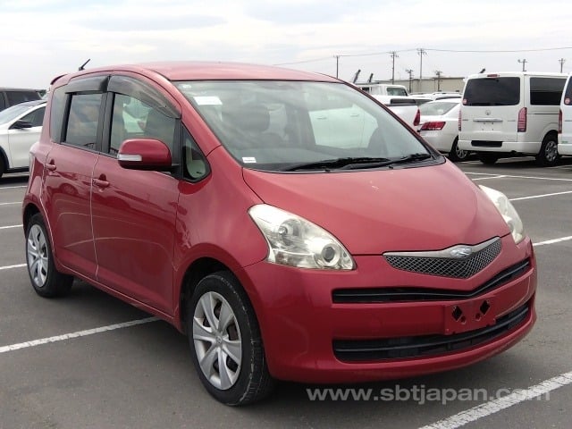 Import used TOYOTA RACTIS 2008 for sale - SBT Global Car exporters