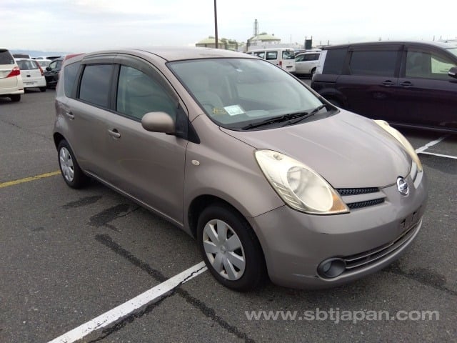 Import used NISSAN NOTE 2007 for sale - SBT Global Car exporters