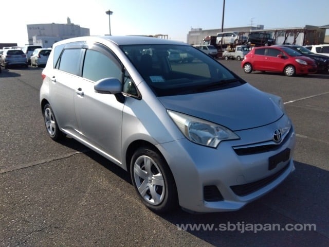 Import used TOYOTA RACTIS 2013 for sale - SBT Global Car exporters