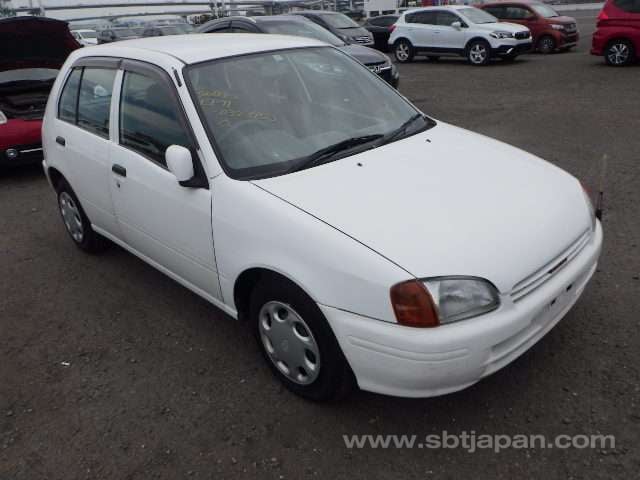 Import used TOYOTA STARLET 1997 for sale - SBT Global Car exporters
