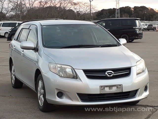 Import used TOYOTA COROLLA FIELDER 2012 for sale - SBT Global Car exporters