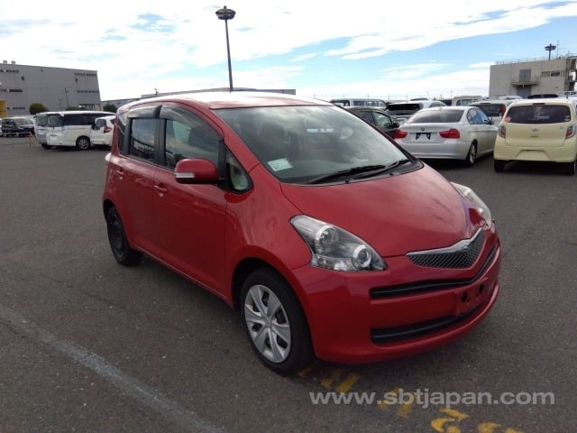 Import used TOYOTA RACTIS 2010 for sale - SBT Global Car exporters