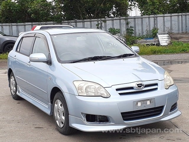 Import used TOYOTA COROLLA RUNX 2006 for sale - SBT Global Car exporters