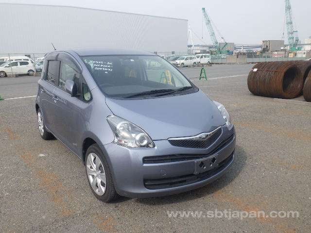 Import used TOYOTA RACTIS 2010 for sale - SBT Global Car exporters