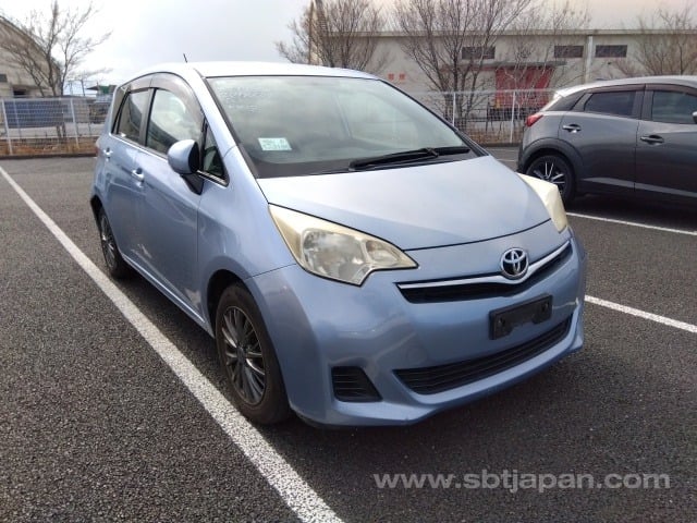 Import used TOYOTA RACTIS 2011 for sale - SBT Global Car exporters