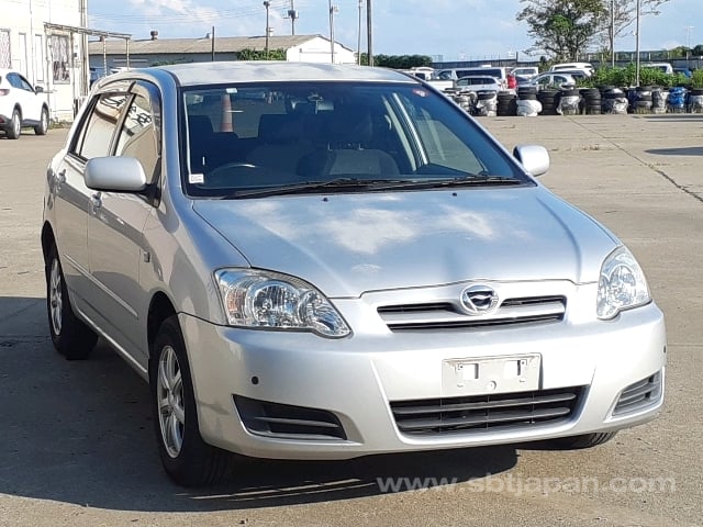 Import used TOYOTA COROLLA RUNX 2004 for sale - SBT Global Car exporters