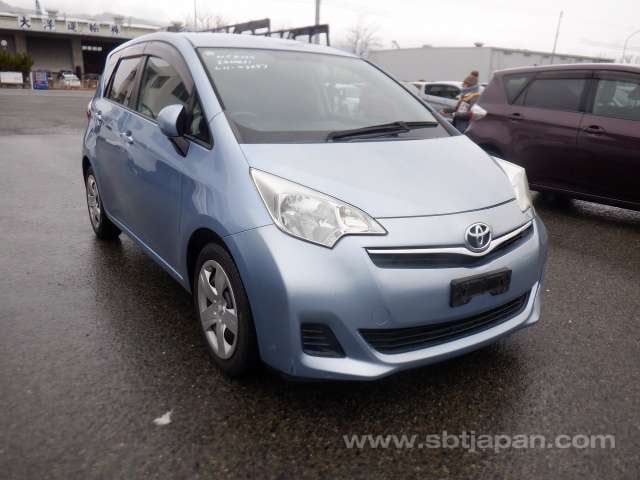Import used TOYOTA RACTIS 2011 for sale - SBT Global Car exporters