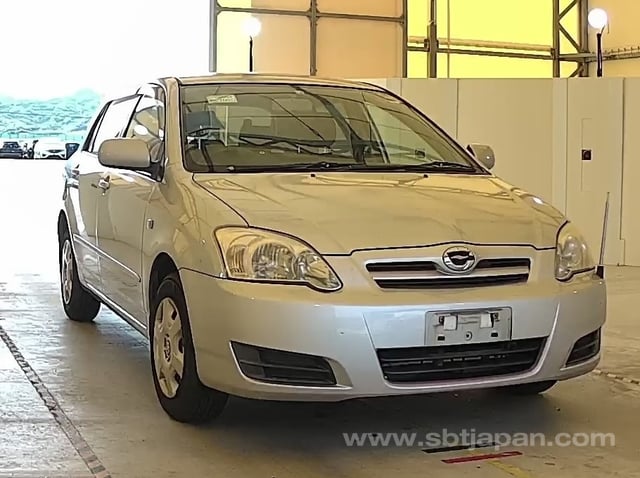 Import used TOYOTA COROLLA RUNX 2006 for sale - SBT Global Car exporters