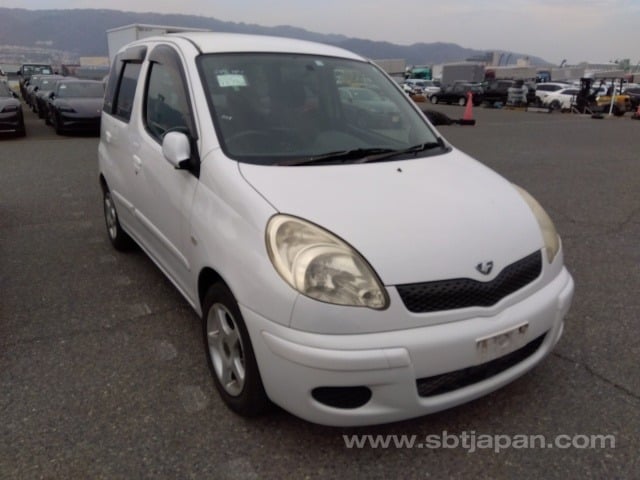 Import used TOYOTA FUNCARGO 2004 for sale - SBT Global Car exporters